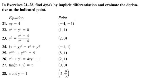 Rhs Ap Calc Bc 2010 11 Implicit Differentiation