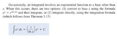 RHS AP Calc BC 2010-11: Integral Formulas Involving Exponentials ...