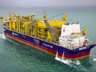 @~~Mechamania~~@: The largest FPSO in Asia Pacific - Hai Yang Shi You 117