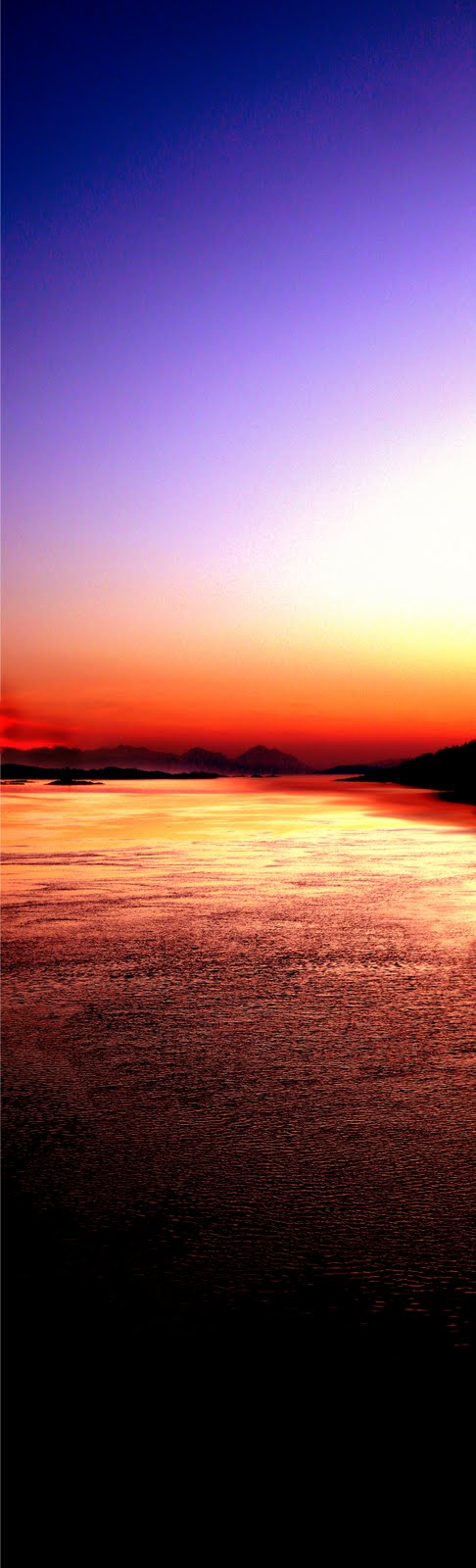 The Open Sky: Port na Mheirlich - towards Plockton, Raasay and Skye