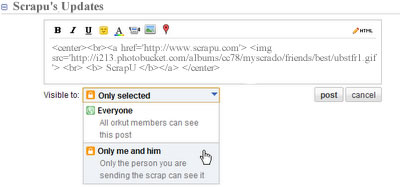 Now Orkut Private Scraps Images & Pictures Now Orkut Private Scraps ...