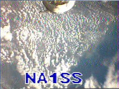 NA1SS Working Multiple Contacts and Sending SSTV Images Of The Earth