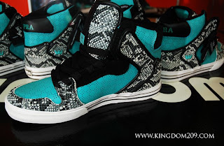 KINGDOM STOCKTON CA: LIMITED Supra Vaider Tiffany Snake Skin!