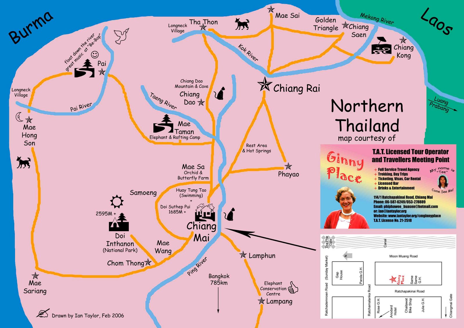 Thailand And Laos Journey: 22. North Thailand and Laos