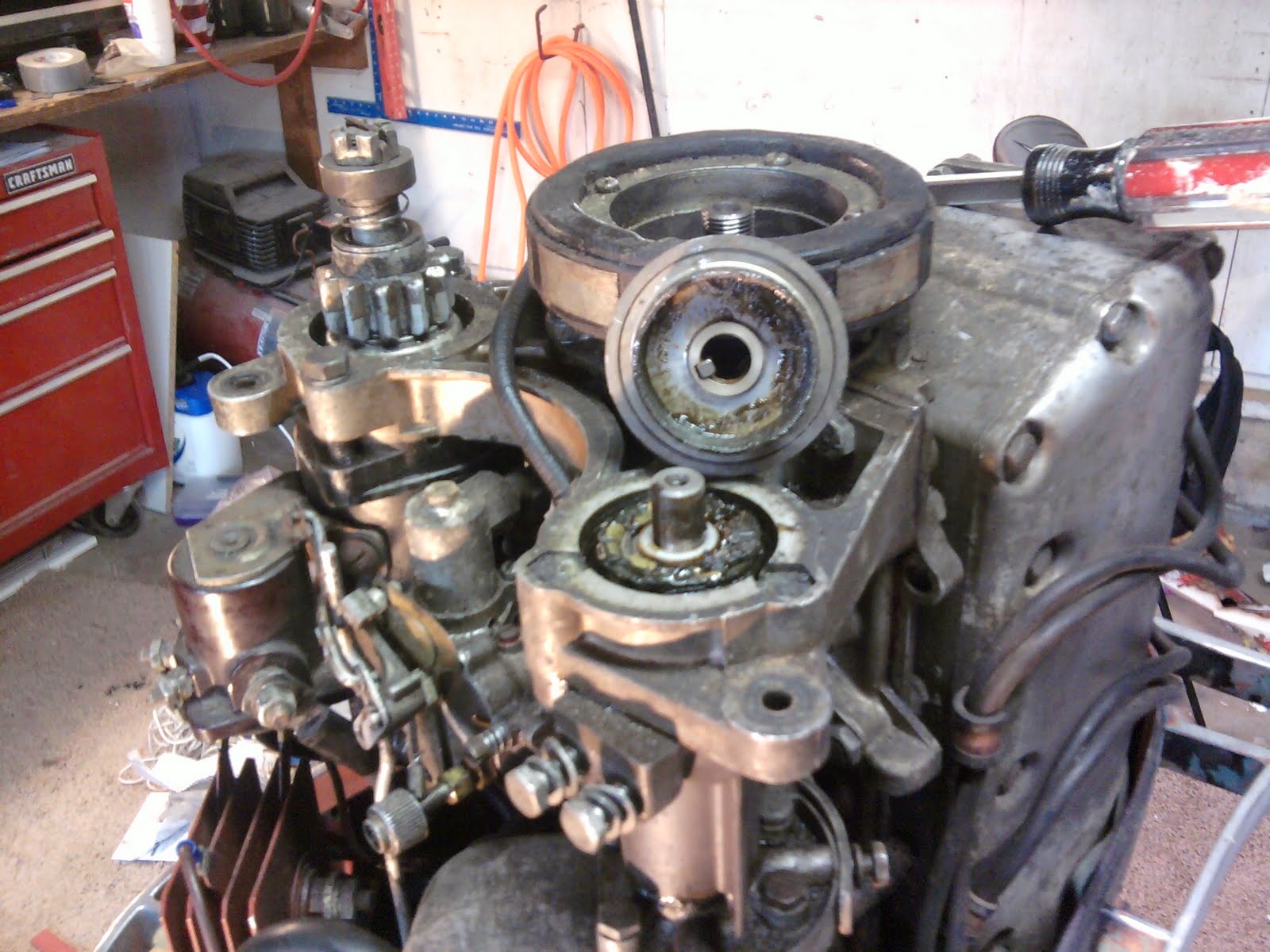 1957 Mercury Mark 55 restoration