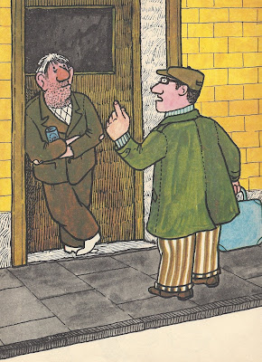 En man med ett skägg.: Proggiga barnböcker del 2: När Robert hade barnvakt.