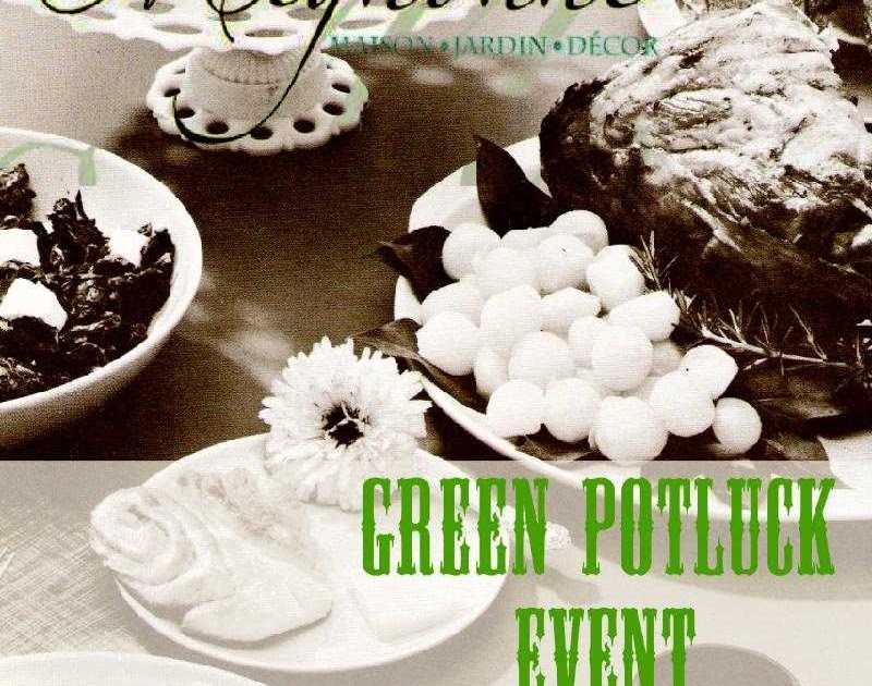 MIGNONNE: Potluck Party at Mignonne ~ Save the Date and Shop Green!