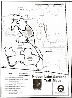 Mike's Lenawee and Monroe Blog: Hidden Lake Gardens "Secret" Trails