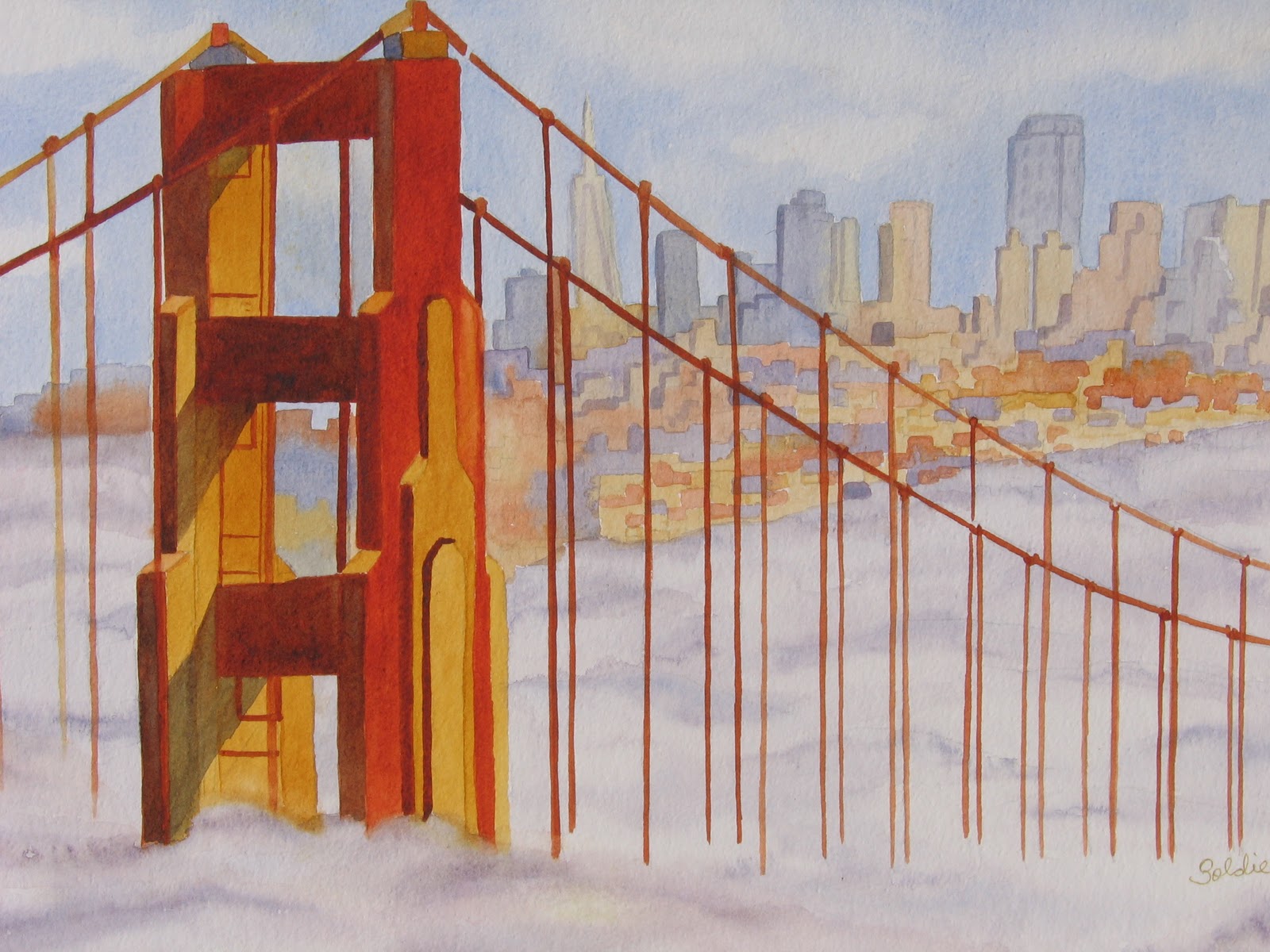 Artistry by Goldie: San Francisco Paintings