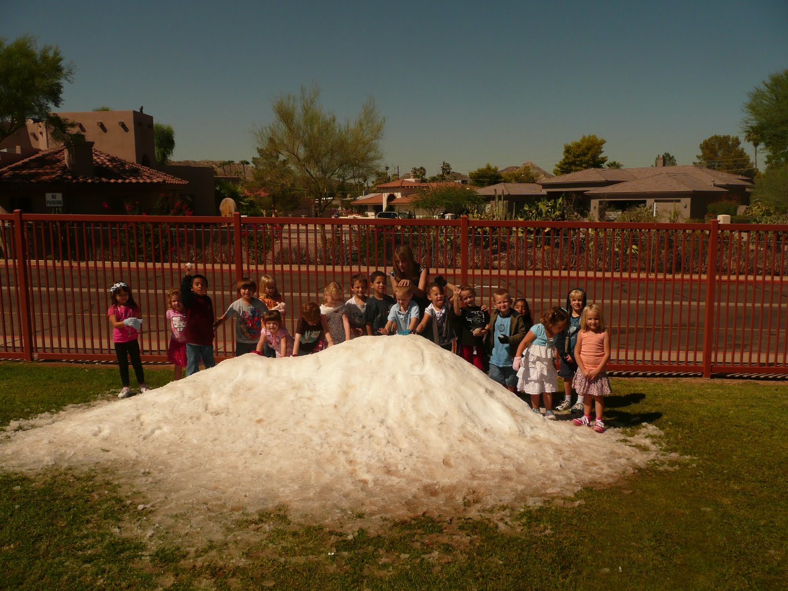 Mercury Mine Elementary School: Kindergarten Snow Day