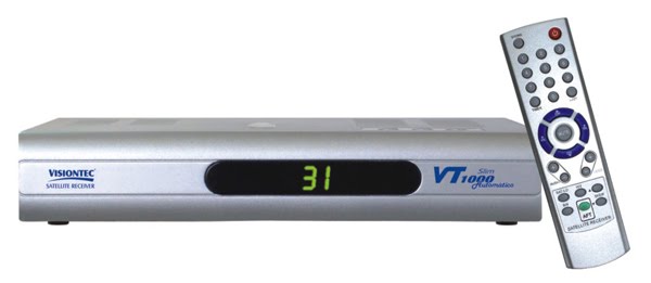 Biju Antenas: Receptor VT1000 Visiontec