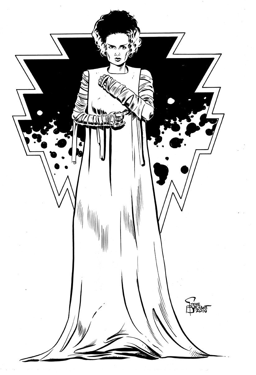 Comic Twart: BRIDE OF FRANKENSTEIN by Steve Bryant