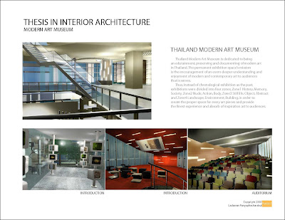 Ladawan P.: Thesis in Interior Architecture, 2001