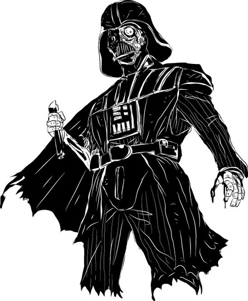 Flaming Zombie Monkeys: Zombie Vader