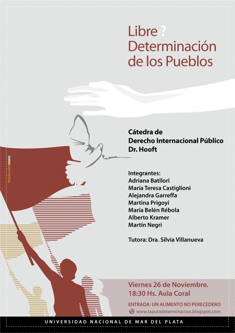 La Autodeterminación de los pueblos