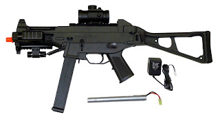 Modern Warfare Team: DE UMP M89 Laser Scope Airsoft Gun