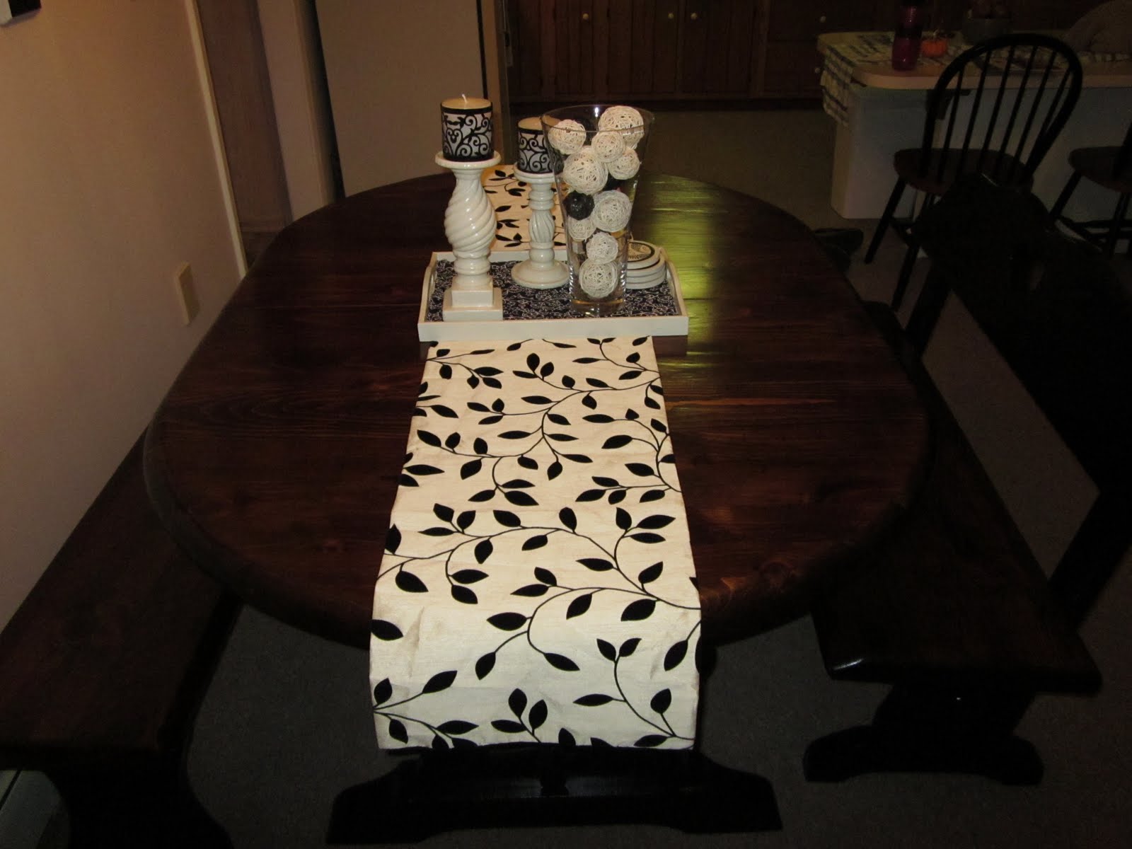 Refinished Kitchen Table With Paint And Stain | Remodelaholic