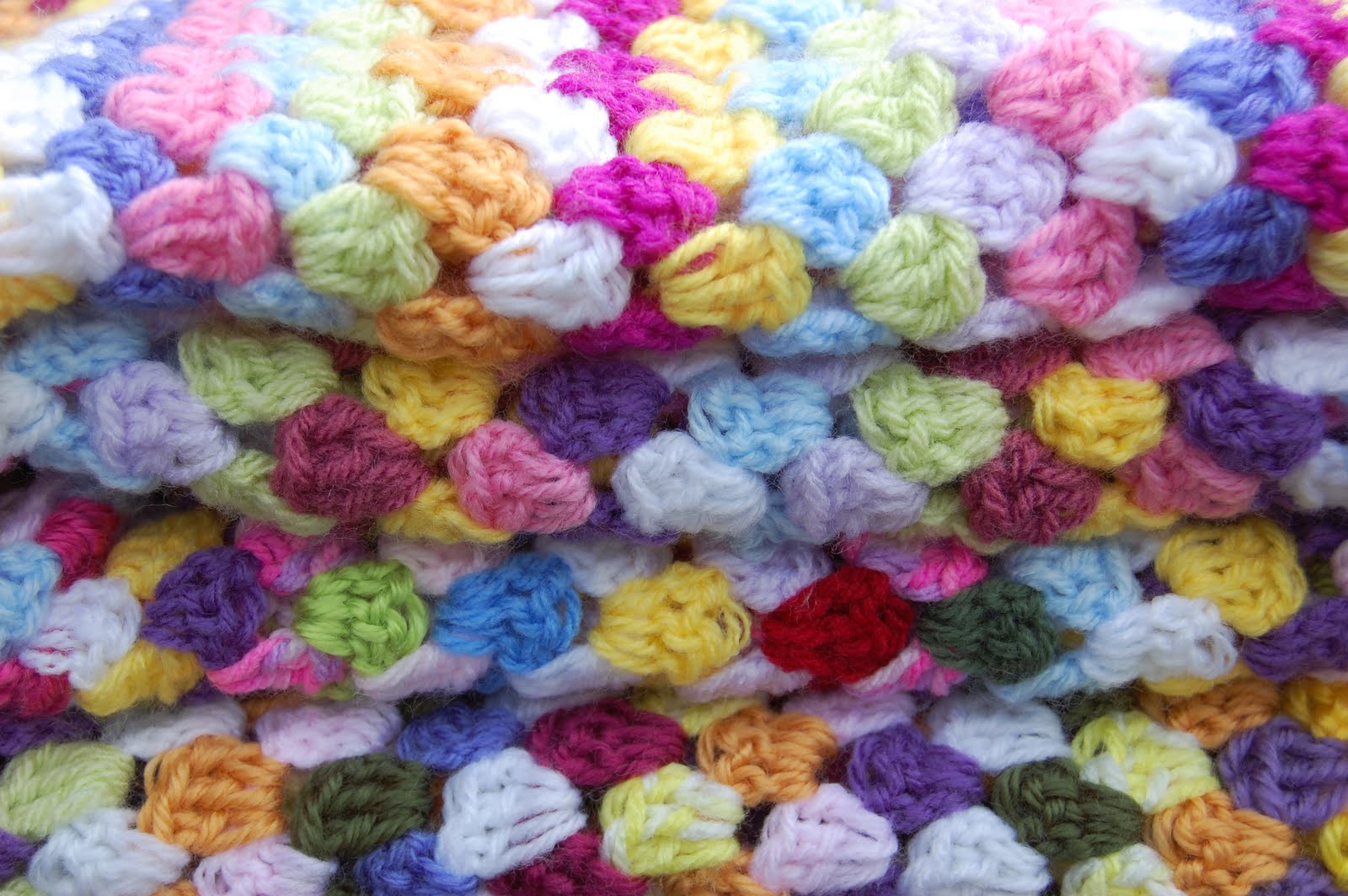 For the Love of Crochet Along: My first Granny Stripe Blanket