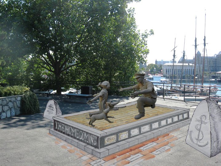 Victoria Vision: The Homecoming Statue and the Neighbourhood Book Exchange