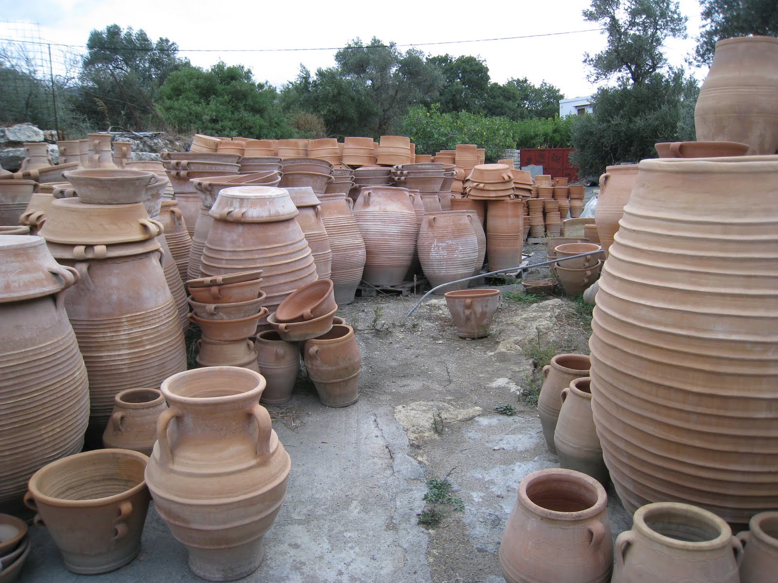 Huge Ceramic Jars in Crete - Turning 50 ⋆ art for life