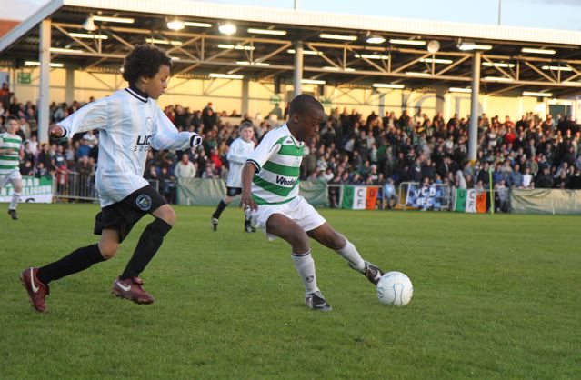 Mount Merrion Youths Football Club - In action: Half-time at UCD v Rovers