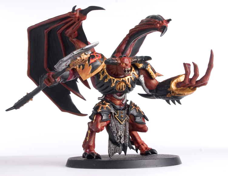 NWWargaming: Daemon Prince model from GW
