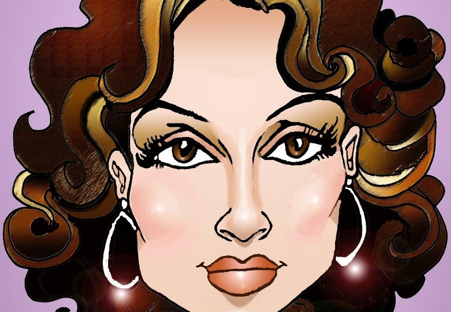 The Art Diva's Domain..Caricatures By Lena: Jennifer 'J-Lo' Lopez