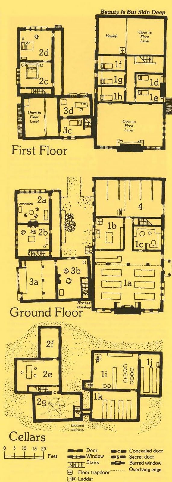 I SEE LEAD PEOPLE: Old School Maps 3