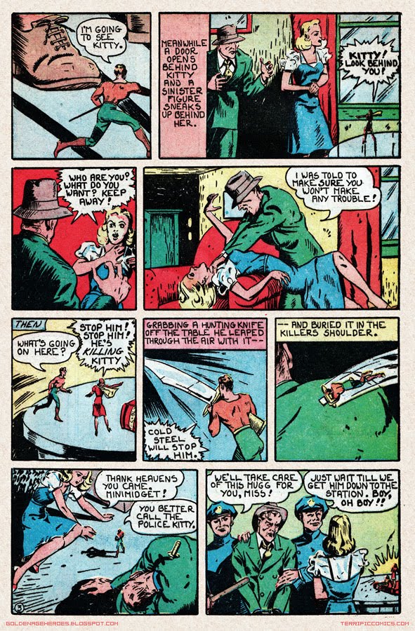 Golden Age Heroes: MINIMIDGET, Man of Mite!