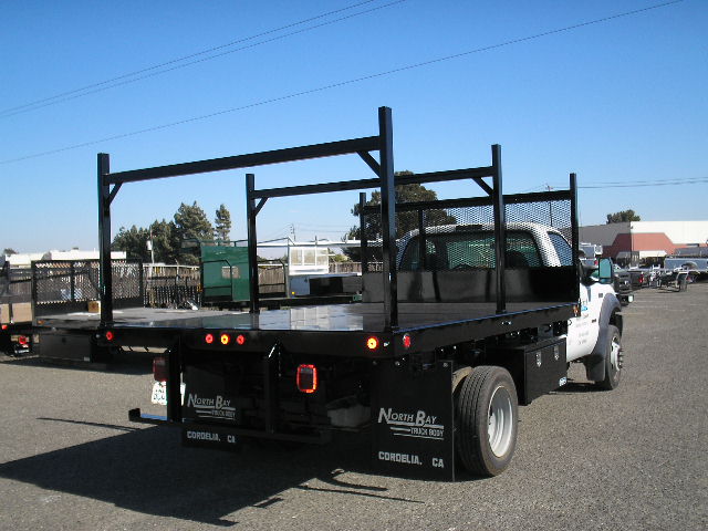 Commercial Truck Success Blog: Unique Flatbed Dump with Specialty Rack ...