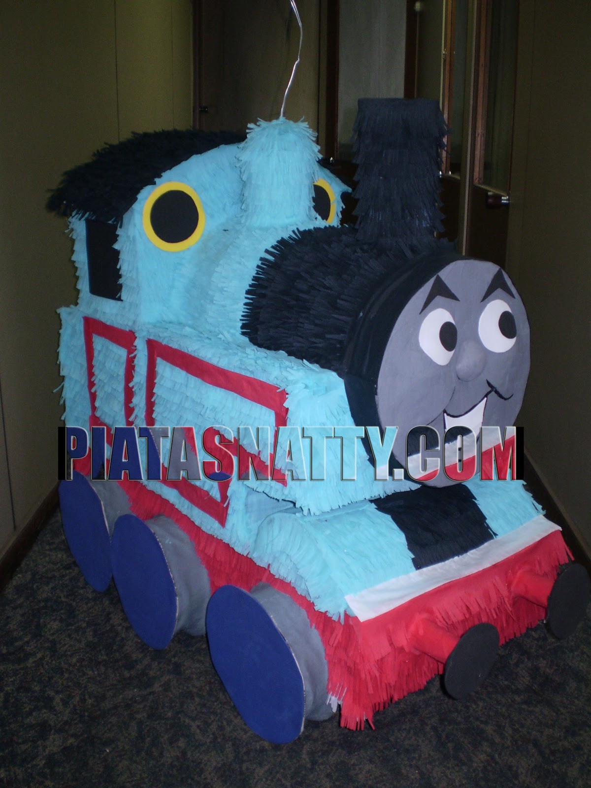 PIÑATAS NATTY @pinatas_eventos.natty: PIÑATA DE THOMAS EL TREN