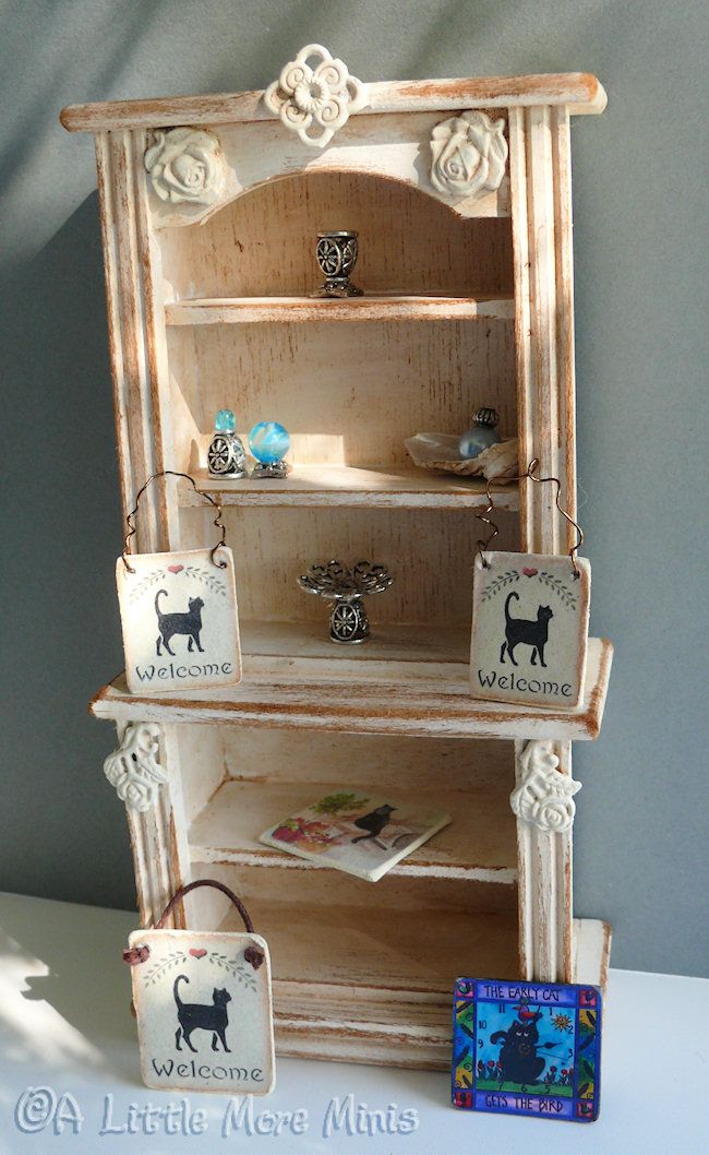 Shabby Display Shelves
