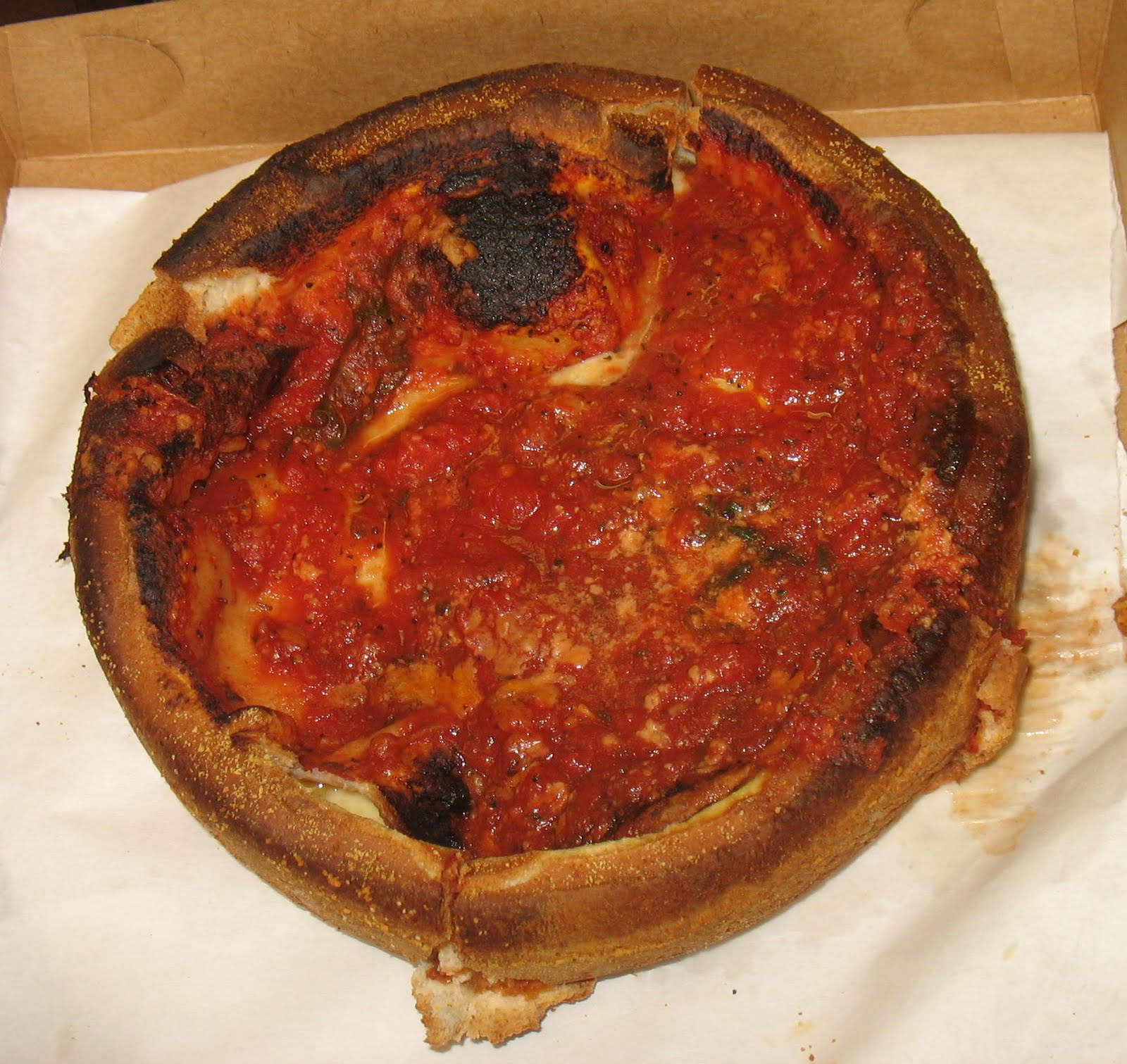 The Rochester NY Pizza Blog: Chester Cab: stuffed pizza