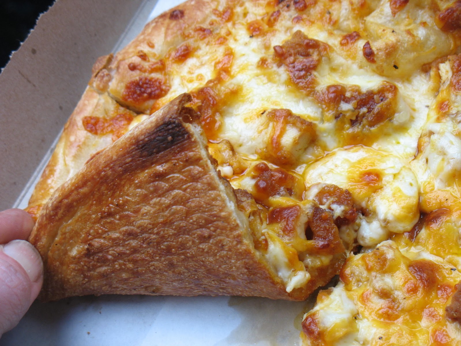 The Rochester NY Pizza Blog: Mozzeroni's, Park Ave.: Buffalo Chicken Pizza