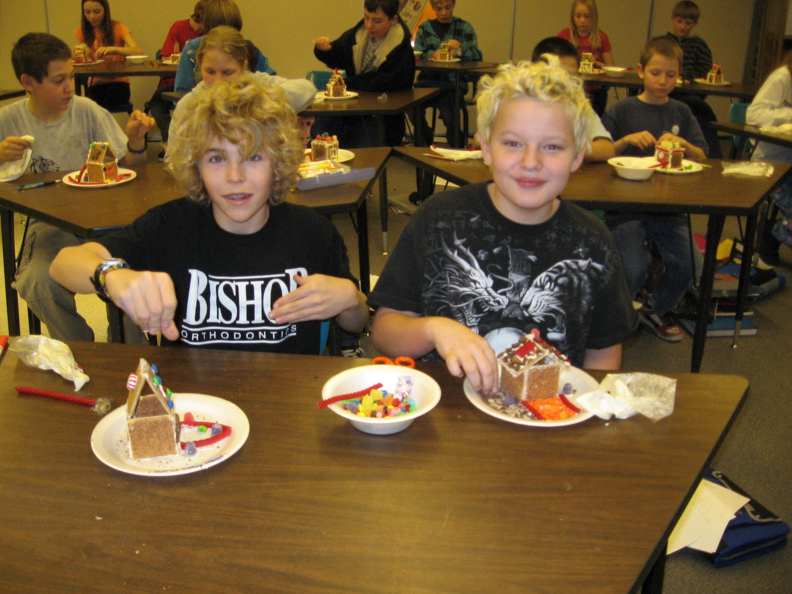 My Math and Science Classroom: Gingerbread House Activity