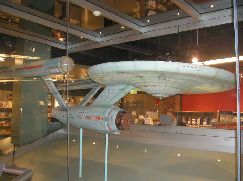 Star Trek Prop, Costume & Auction Authority: The U.S.S. Enterprise Star ...