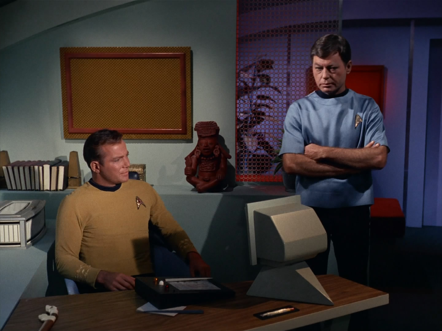 Star Trek Prop, Costume & Auction Authority: Captain Kirk's Quarters on ...