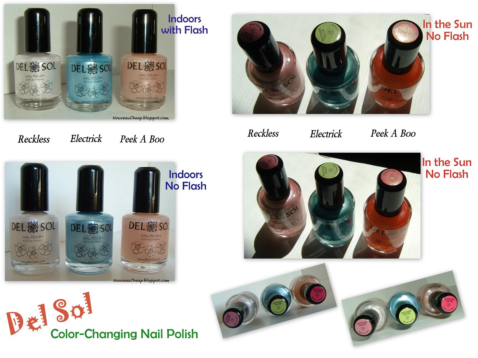 More Summer Fun with Del Sol Color-Changing Nail Polishes! | Nouveau Cheap