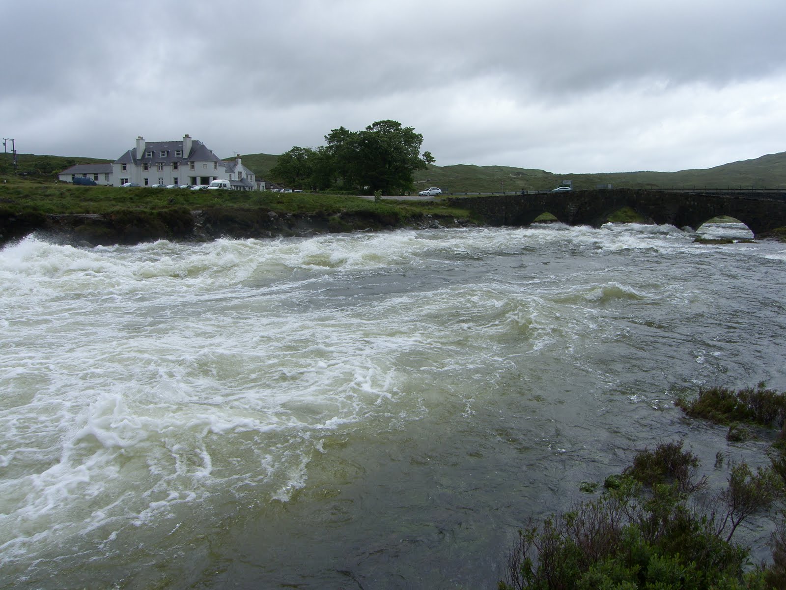 Cottages Scotland: Sligachan Isle of Skye 4th July 2010