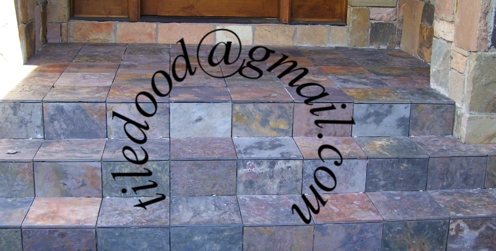 Tile the World!: Slate Entry- Asheville North Carolina