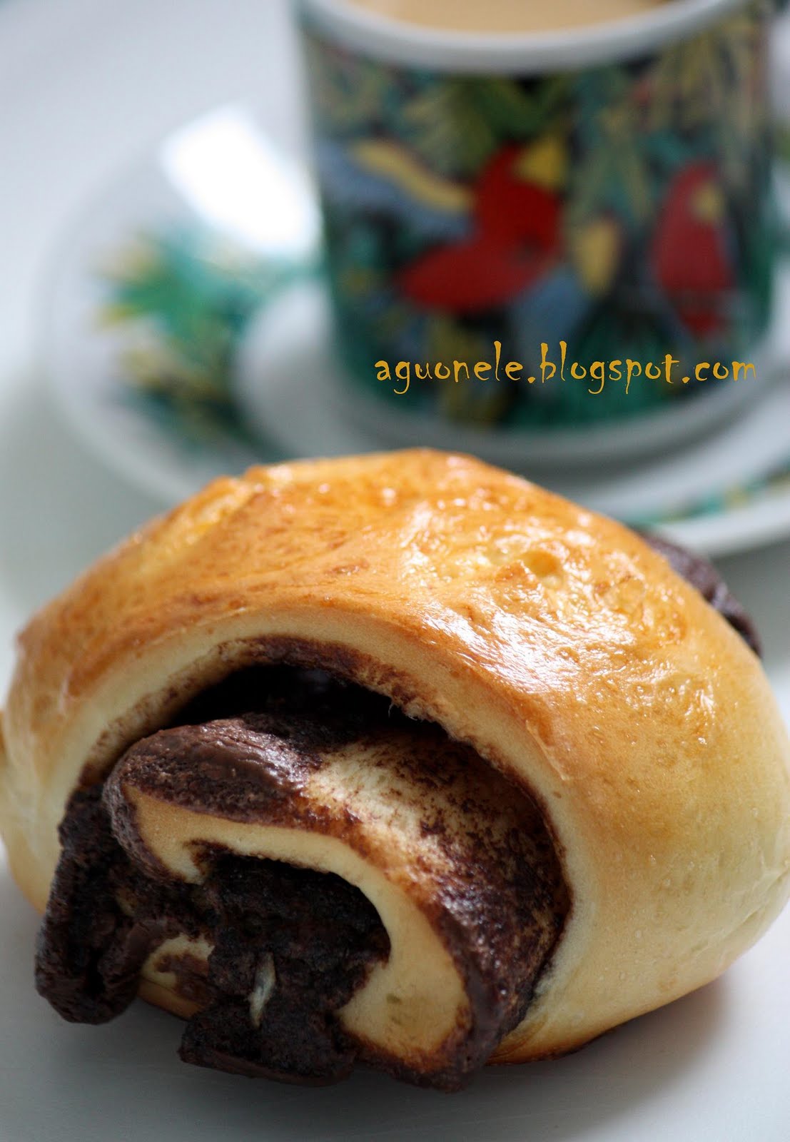 aguonėlė: Mielines bandeles su nutella