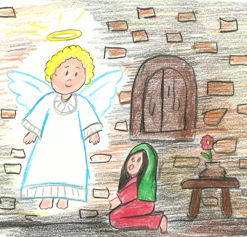 Evangeliza! Crianças e Adolescentes: Um anjo visita Maria