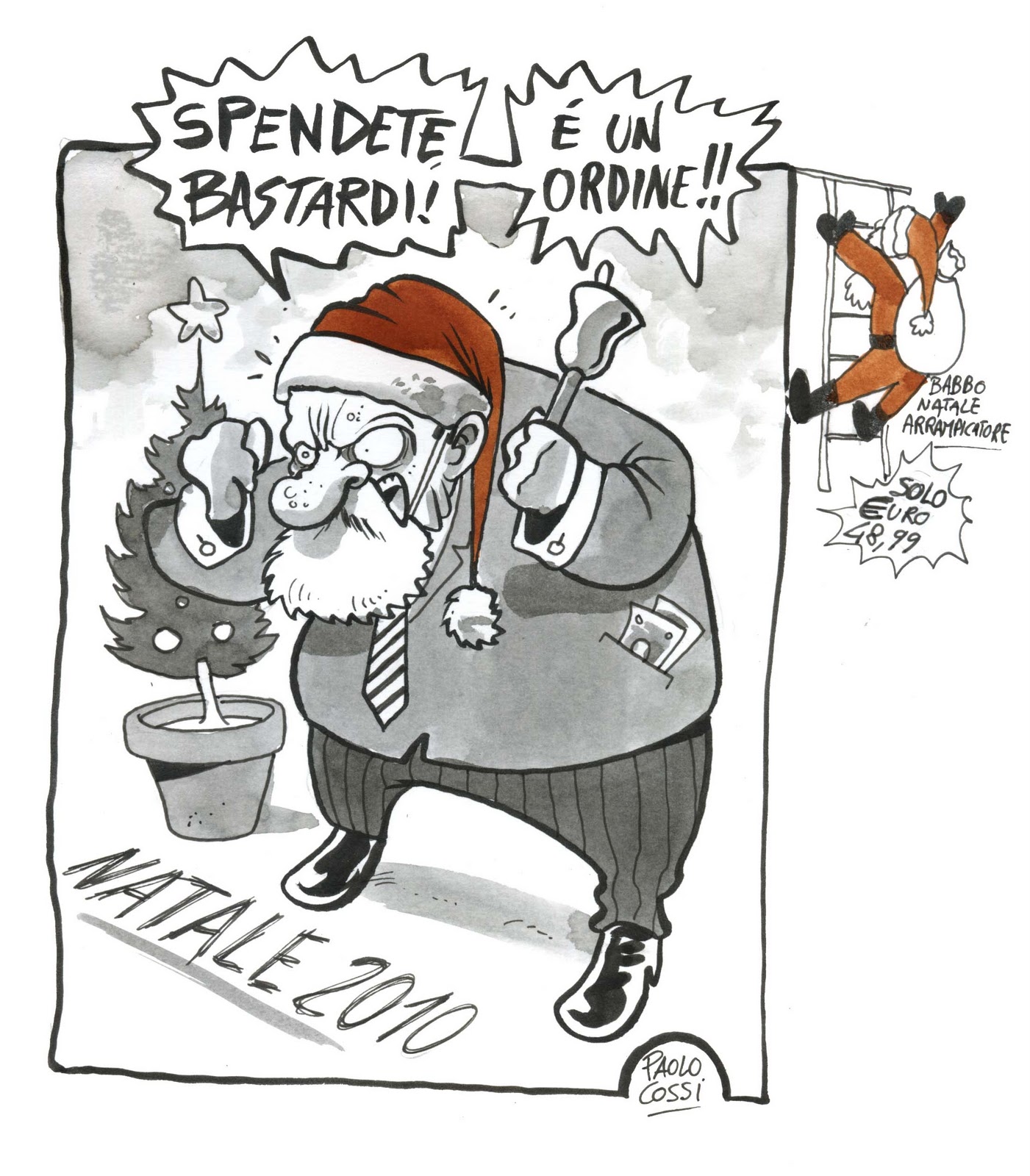 Paolo Cossi: LA VIGNETTA DI NATALE