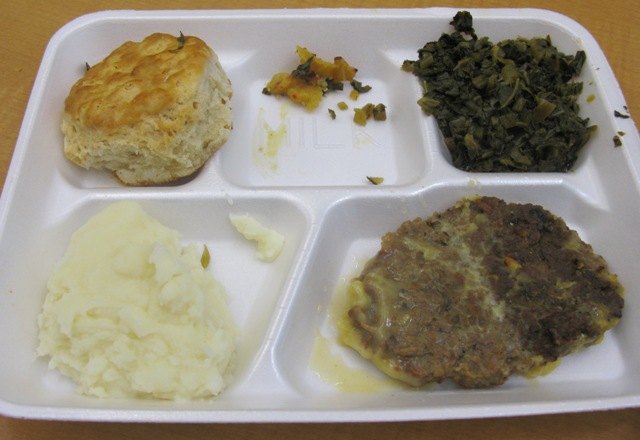 What's For School Lunch?: USA School Lunch - Salisbury Steak and Mashed ...