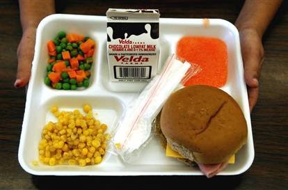 What's For School Lunch?: USA School Lunch - Ham and Cheese Sandwich