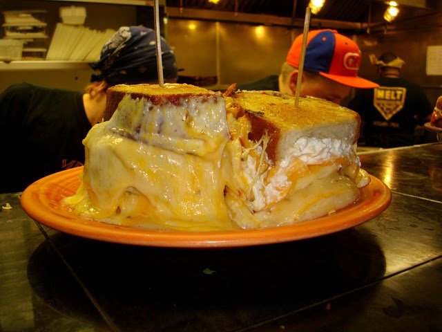 The Grilled Challenge at Melt Bar and Grilled ~ Now That's Nifty