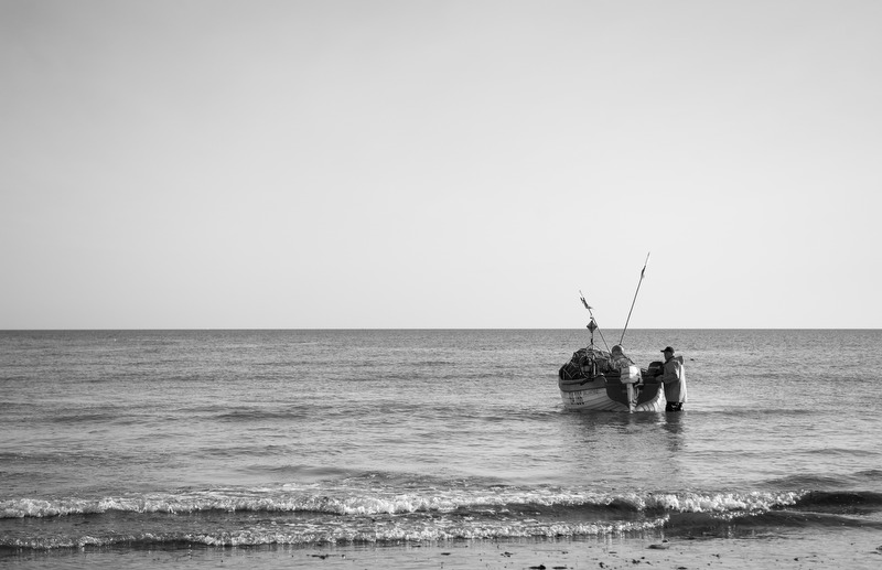 Ian Forsyth - Photographer: The Fishing Boats of Saltburn
