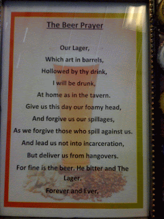 ♠ Motörheadster ♠: The Beer Prayer
