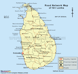 SRI LANKA: Map