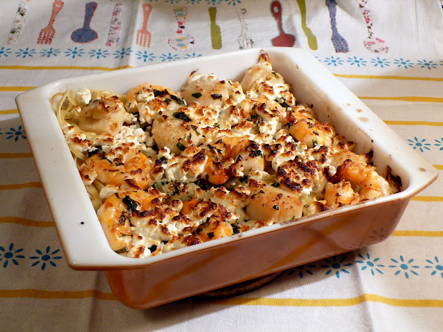 F for Food: What's this? A seahorse-seashell party?